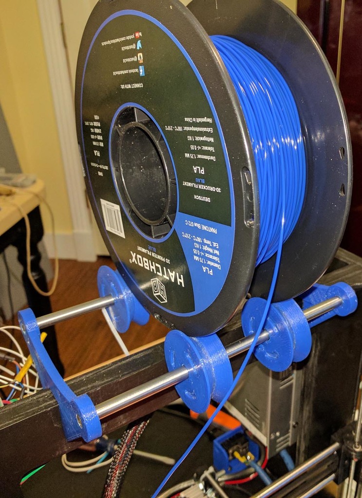 Fichier 3D gratuit Support de bobine pour cadre en contreplaqué Prusa ...