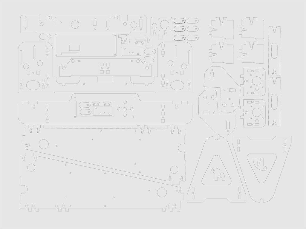 Free 3D file Anet A8 Frame Acrylic MDF Laser/CNC cut 🖼️・3D print design ...