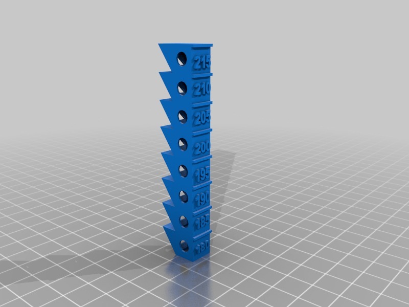 Free 3D file Alfawise U20 Temperature Tower・Template to download and 3D ...