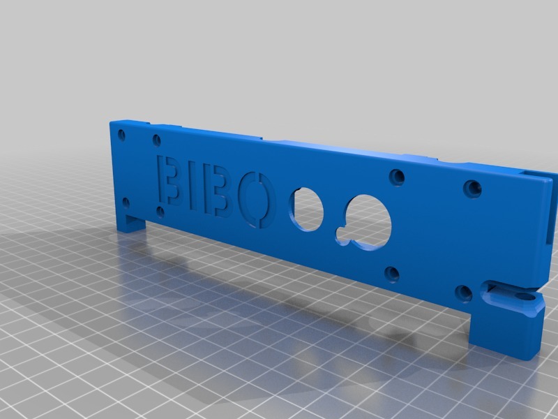 Free 3D file BIBO Pi Camera Mount with Adjustable Z Stop 📷・3D printer ...