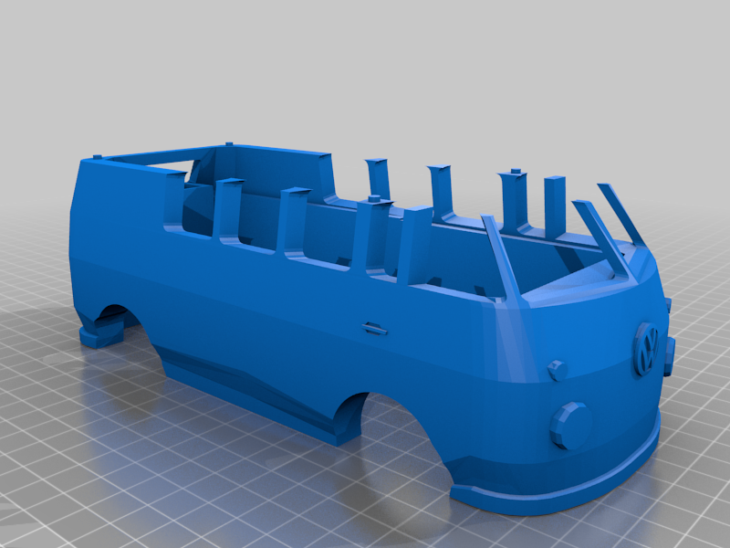 Fichier STL gratuit Bus Volkswagen T1 porte savon・Plan pour imprimante ...