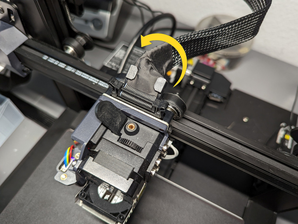 Free STL file Ender 3 S1 cable twist fix 🔌・3D printing design to ...