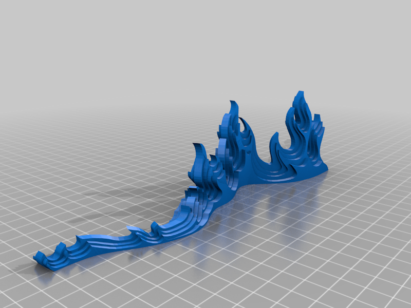 Free STL file Return to Dark Tower: Curved Rivers of Fire 🔥・3D ...