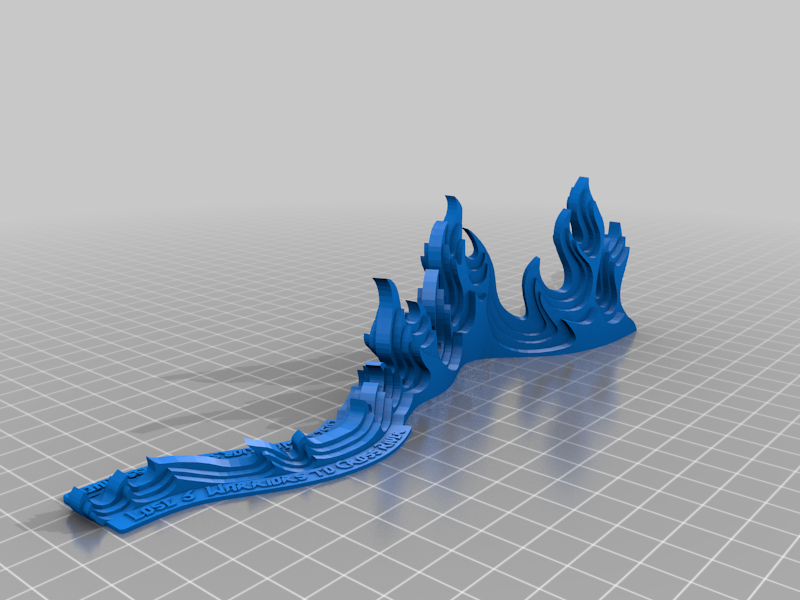 Free STL file Return to Dark Tower: Curved Rivers of Fire 🔥・3D ...