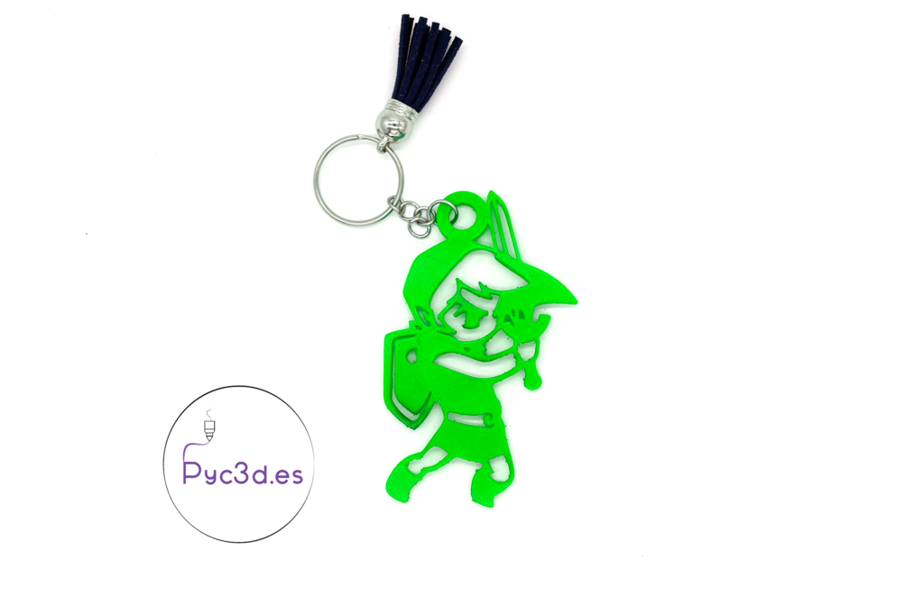 Free STL file LINK FIGHTING THE LEGEND OF ZELDA KEYRING 🔗・3D print ...