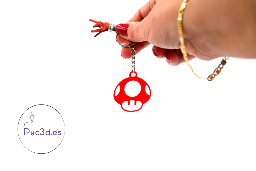 Archivo STL gratis LLAVERO SETA MARIO BROS 🐉・Diseño de impresora 3D ...