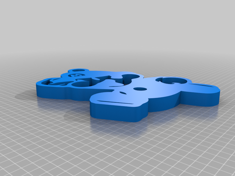 Free STL file MARIO BROS JUMPING KEYCHAIN 🗝️・3D printer design to ...