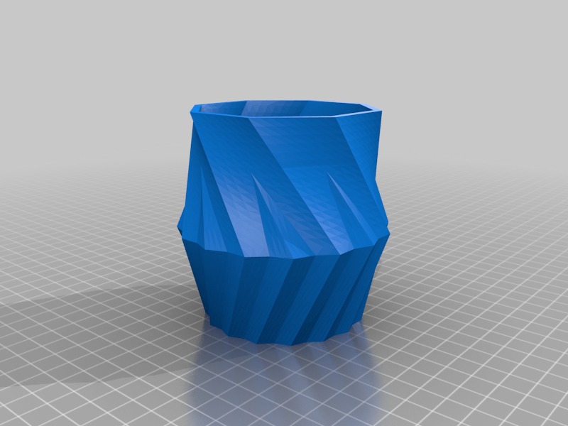 Free 3D file Geometric Pot・Template to download and 3D print・Cults