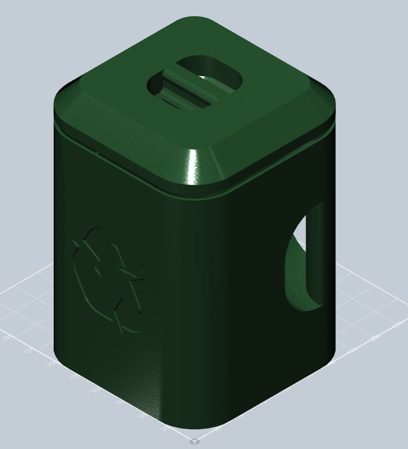 Archivo 3D gratis Contenedor de compost de sobremesa・Objeto para ...