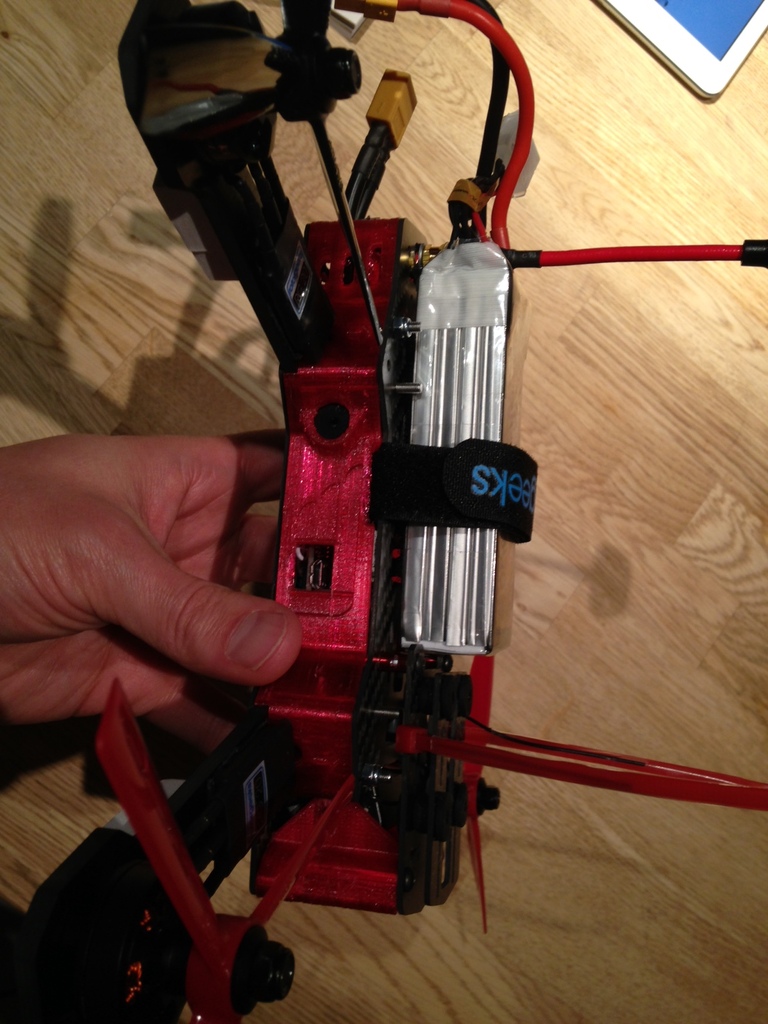 Free 3D file ZMR250 Chop Spacer and Adjustable Angle Camera Mount (25mm ...