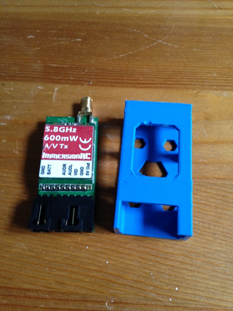 Free 3D file ImmersionRC 5.8Ghz Audio/Video Transmitter Case (600mW)・3D ...