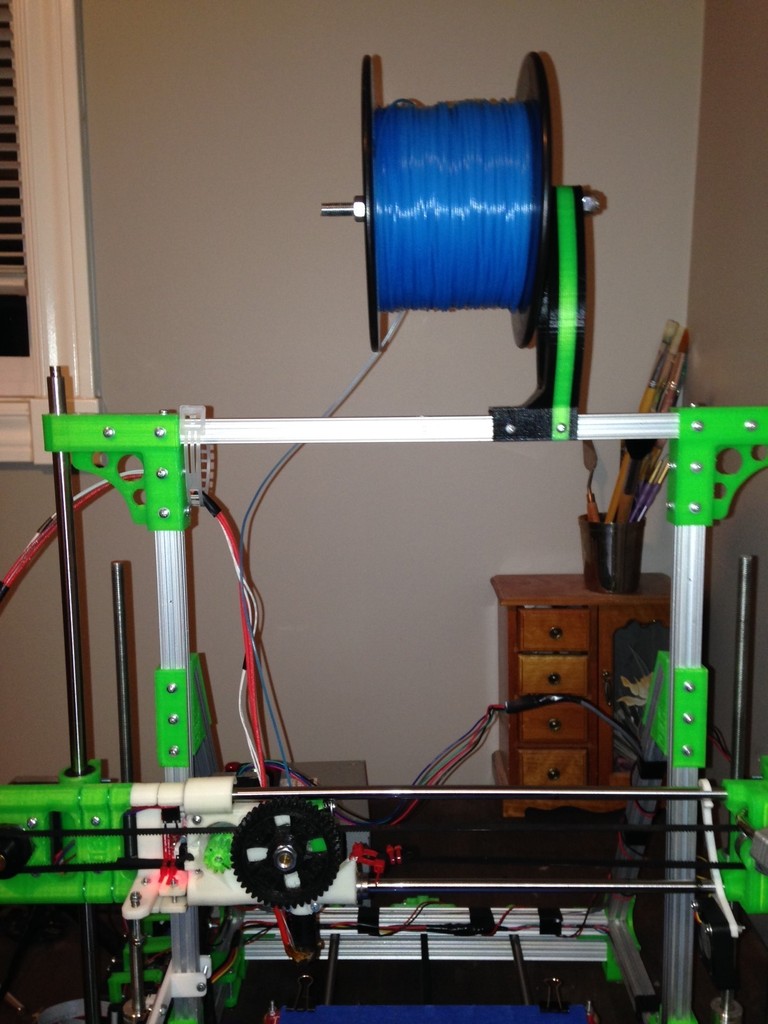 Free 3D file OB1.4 Direct Feed Filament Stand, Cantilevered (for 15mm ...