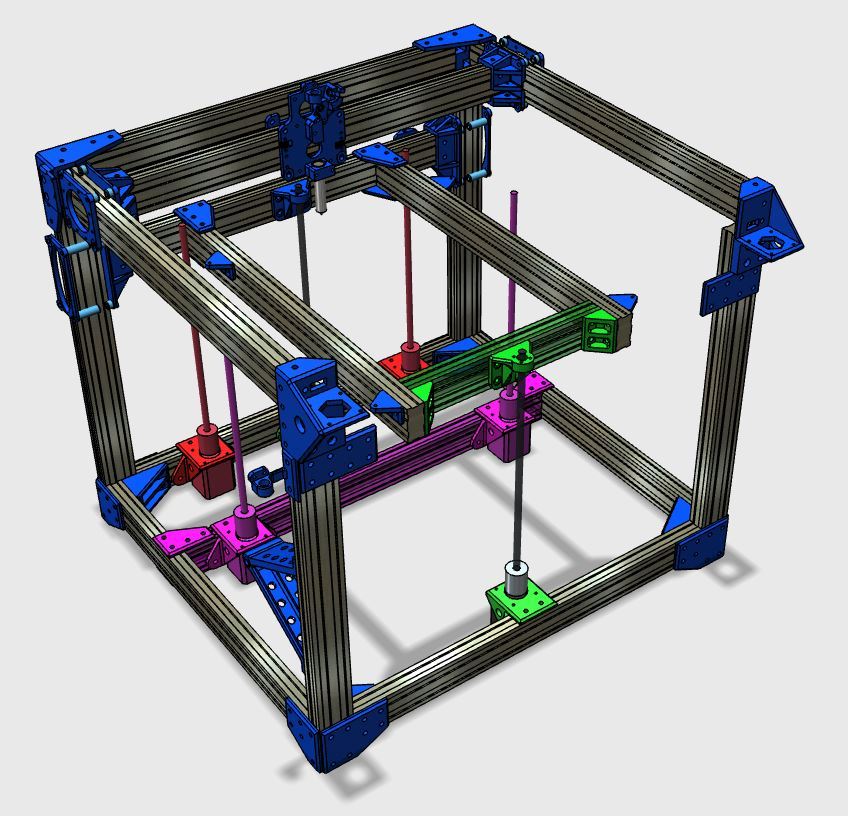 Free 3D file C-Bot 3D Printer 🖨️・3D printer design to download・Cults