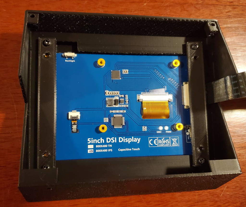 Free 3D file Ender 6 5" DSI Touch Screen IPS LCD - Klipper Screen for ...