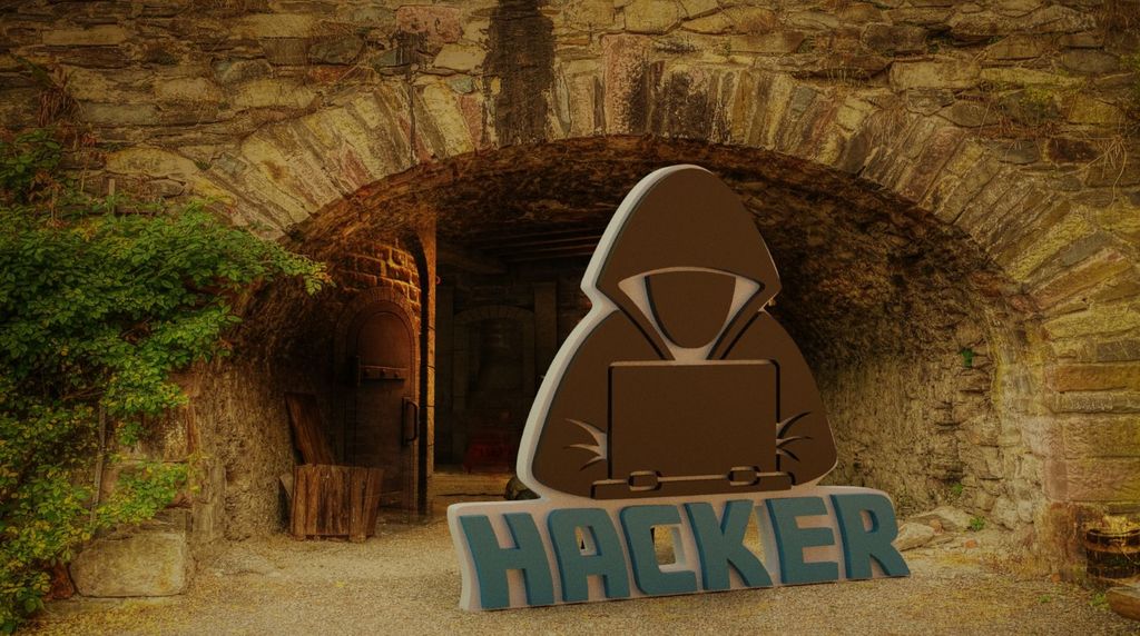 Archivo STL gratuito Hacker・Objeto imprimible en 3D para descargar・Cults