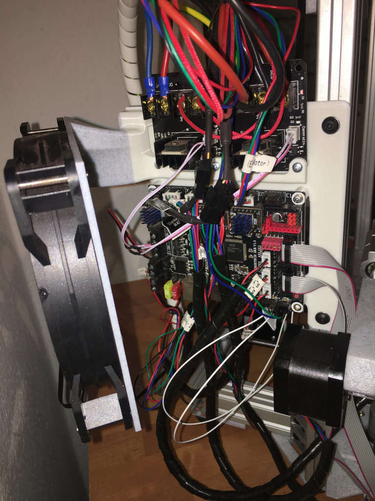 Fichier 3D gratuit Bigtreetech skr 1.3 Mount pour Anet AM8 Upgrade・Plan ...