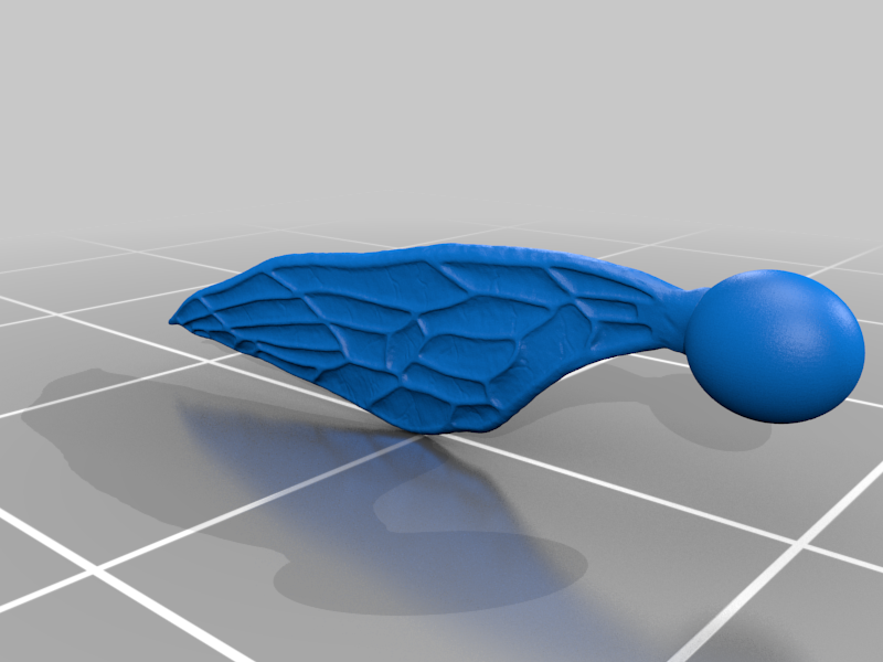 Free 3D file Zergling Wing - Zerg・3D printer design to download・Cults
