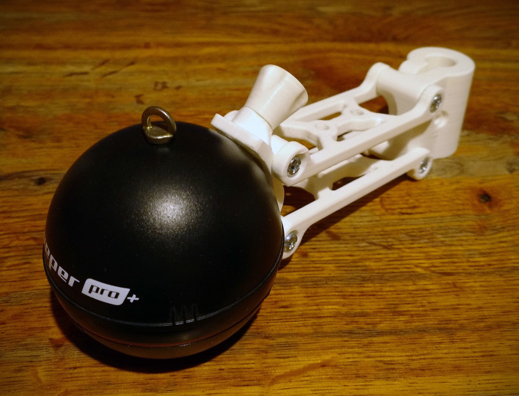 Free 3D file Deeper fishfinder boat holder v2 🛥️・3D printer model to ...