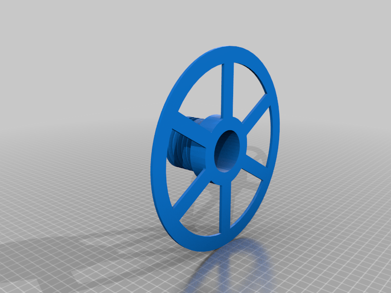 Free 3D file Filament spool (empty inside)・3D printable model to ...
