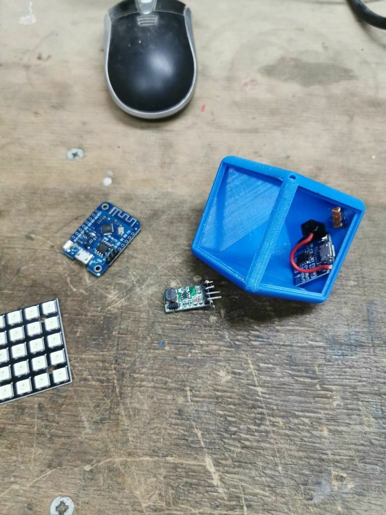 Free 3D file 5x5 RGB led Cube wifi controled・3D printing design to ...