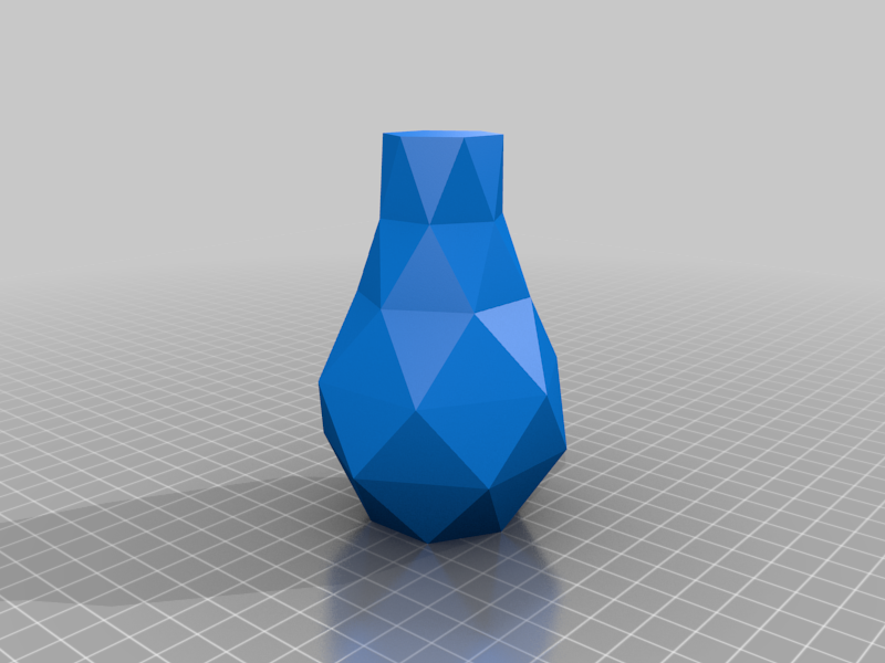 Free 3D file Low Poly Vase 🏺・3D printing idea to download・Cults