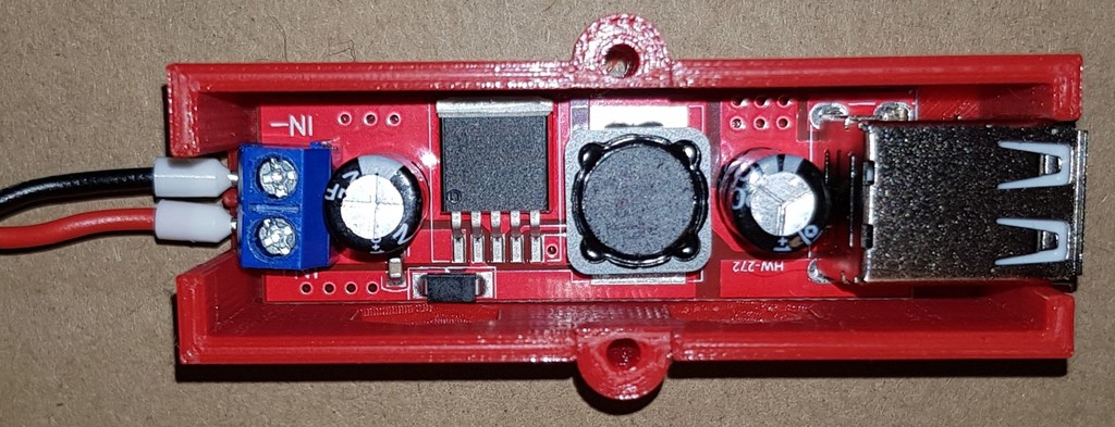 Free 3D file 2 USB Port DC-DC Power Converter Case・3D printing idea to ...