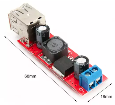 Free 3D file 2 USB Port DC-DC Power Converter Case・3D printing idea to ...