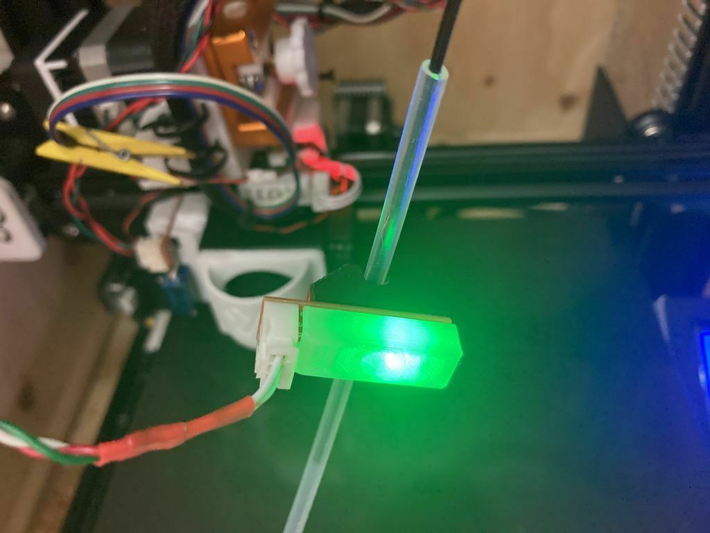 Free 3D file Optical filament sensor for transparent tube・3D printer ...