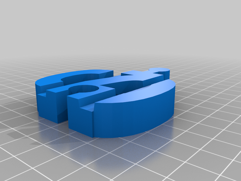 Free 3D file Train track letters - remixed・3D printer design to ...