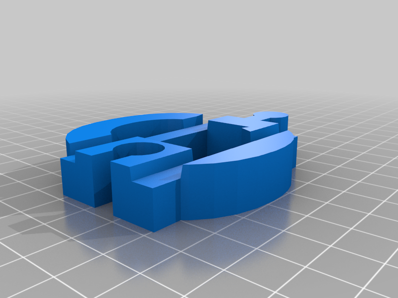 Free 3D file Train track letters - remixed・3D printer design to ...