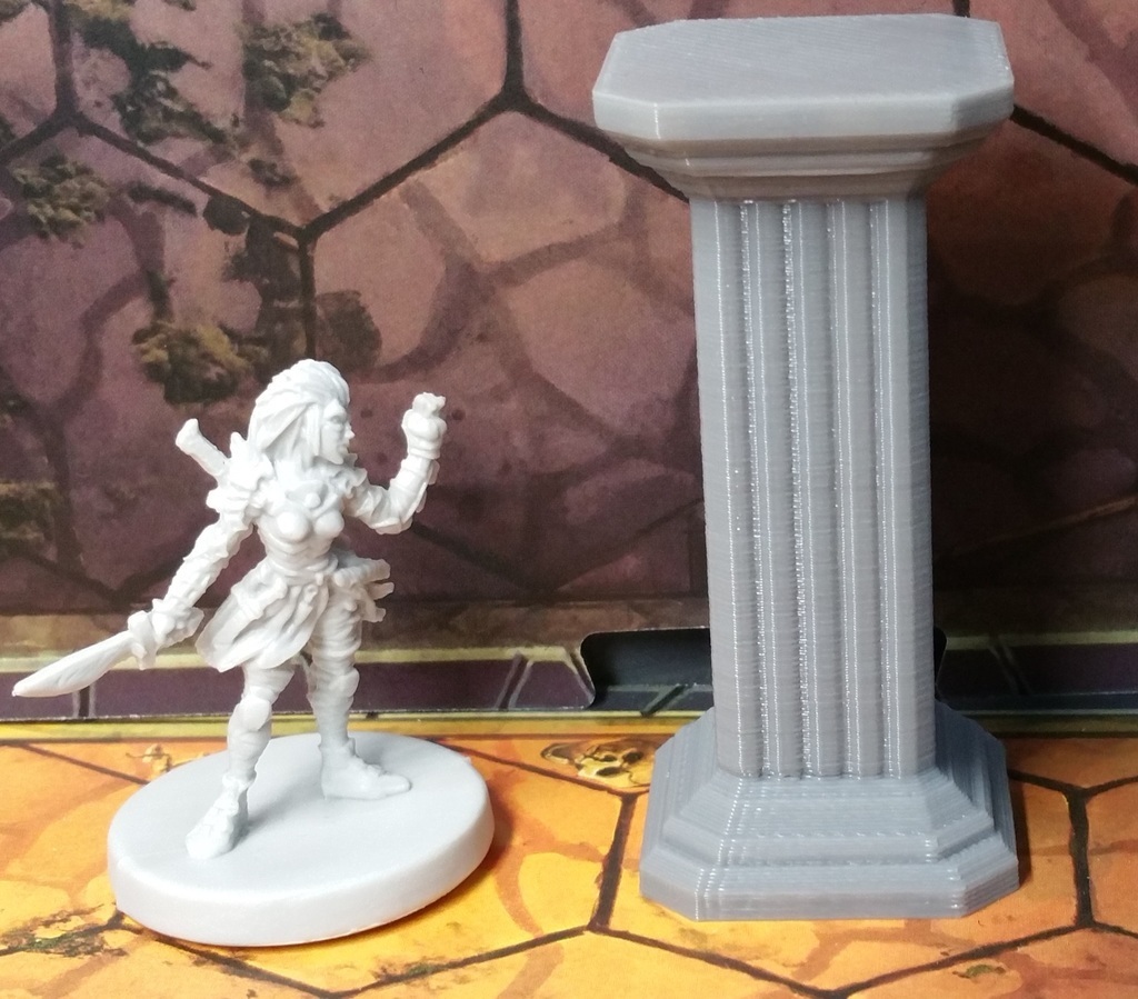 Free 3D file Gloomhaven Pillar・3D printing template to download・Cults