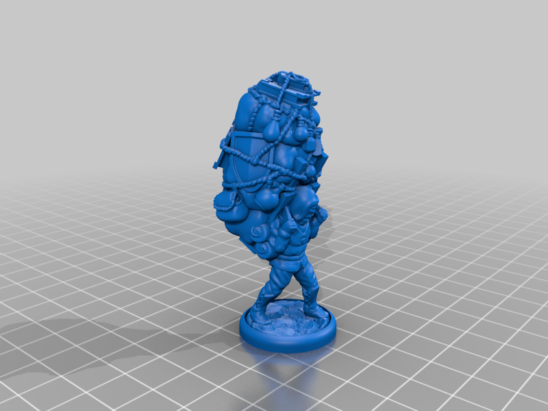 Free 3D file Porter for Sinbad, Unmatched・3D printer design to download ...