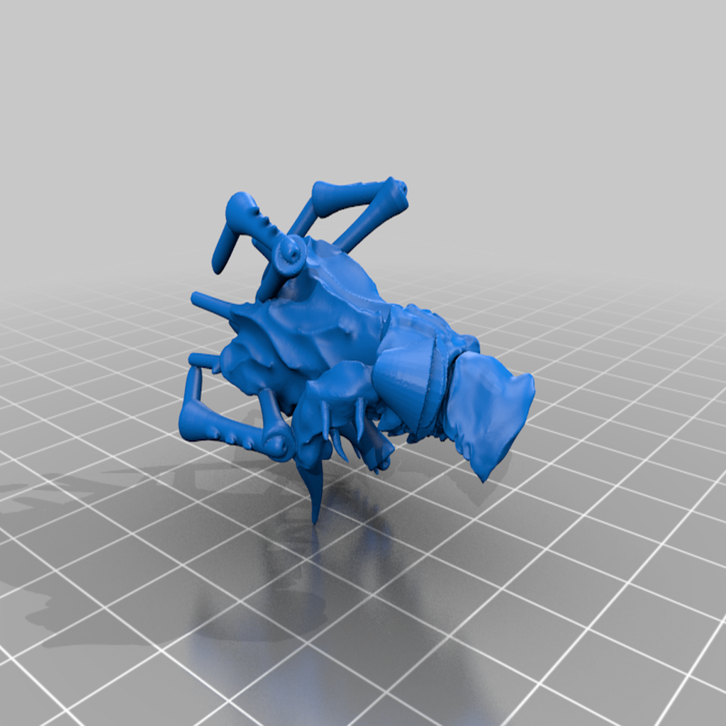 Free 3D file Gloomhaven Harrower Infester Remix 🎲・3D print object to ...