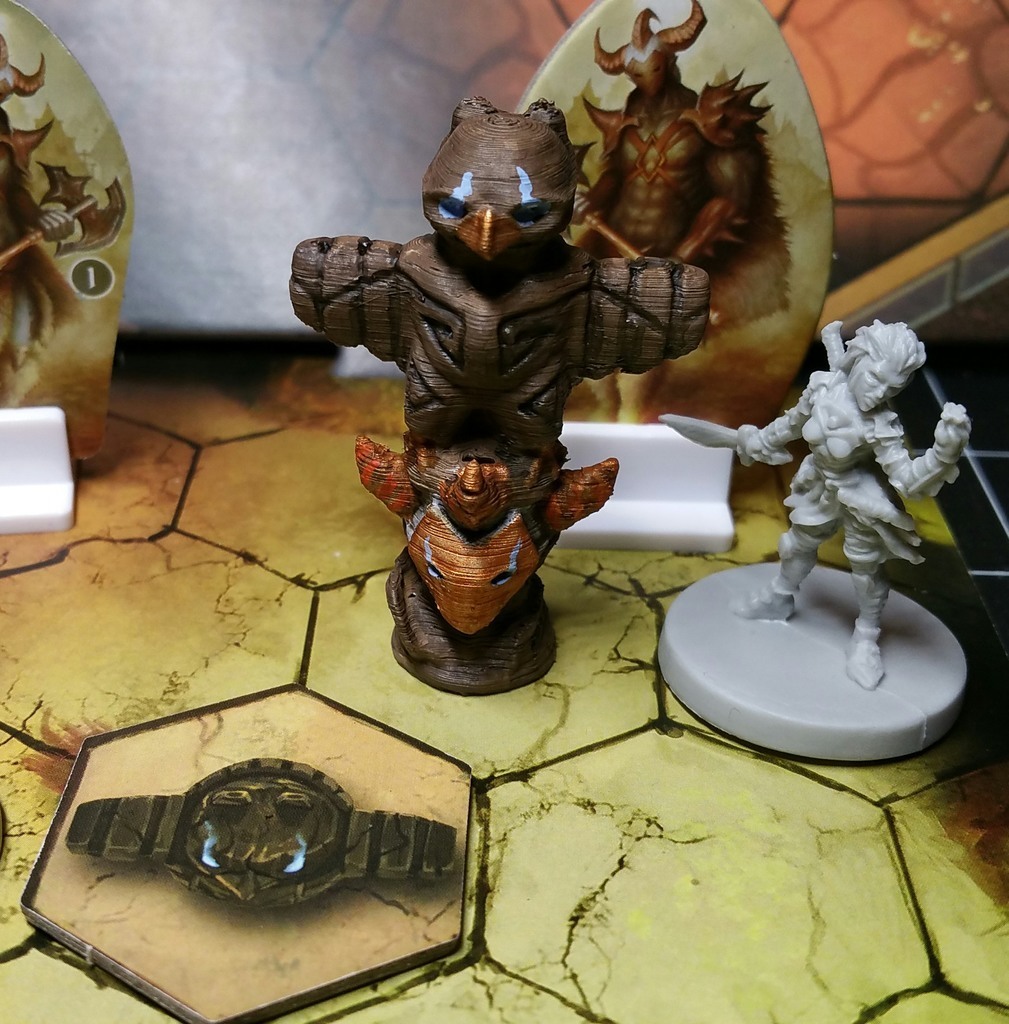 Free 3D file Gloomhaven Totem 🎲・3D printing model to download・Cults