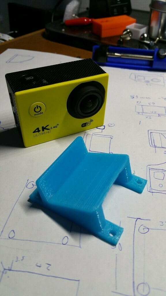 Free 3D file Wizard x220 Camera Mount (top strap)・3D printer model to ...