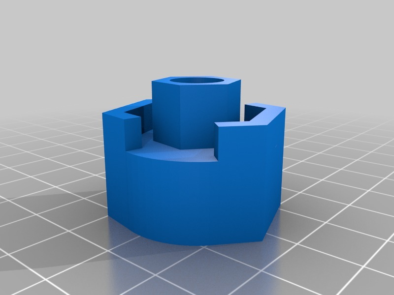 Free 3D file Threaded Rod to Lead Screw Adapter - Made for MakerGear ...