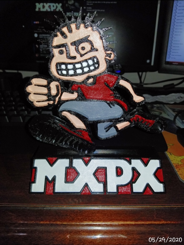 Archivo 3D gratis MxPx Pantalla PxPx・Modelo para descargar y imprimir ...