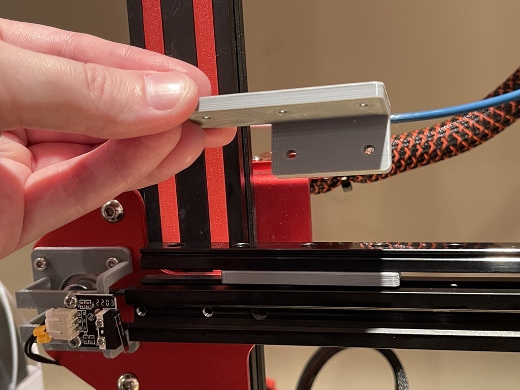 Free 3D file Creality Linear Rail X Axis Conversion Kit (CR10 & Ender ...