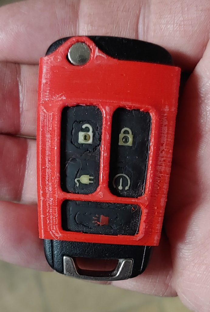 Free 3D file Chevy Volt Key Fob Cover・3D print object to download・Cults