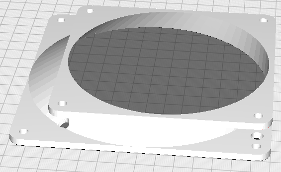 Free 3D file Offset 120mm to 140mm fan adaptor 🖥️・3D printable object ...