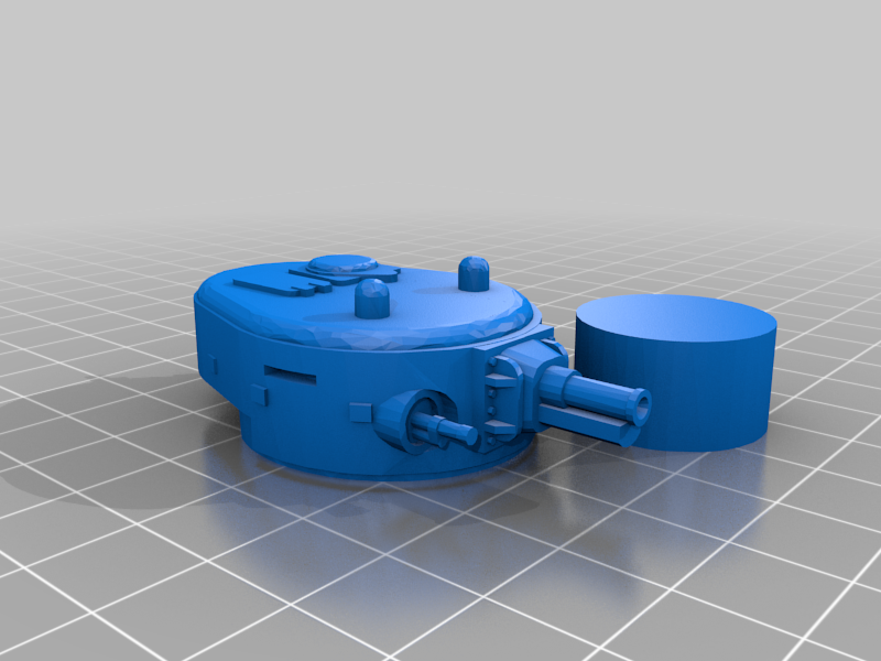 Free 3D file T-28 Tank 1/56 1:56 28mm Sovet/Finnish Turret・3D print ...