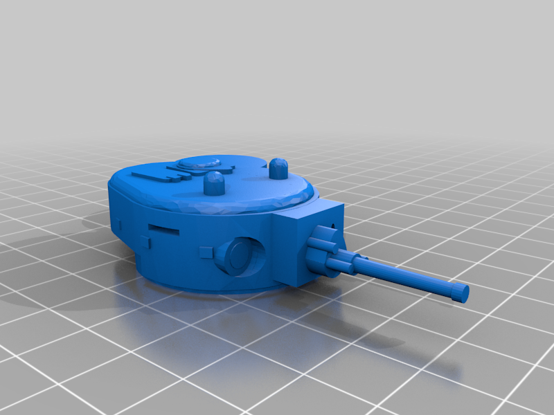 Archivo 3D gratuito Tanque T-28 1/56 1:56 28mm Sovet/Torreta finlandesa ...