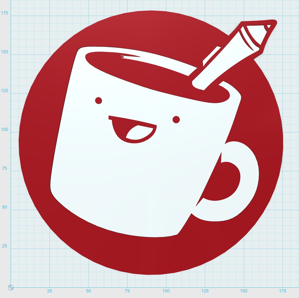 Free 3D file Drawfee logo・3D print object to download・Cults