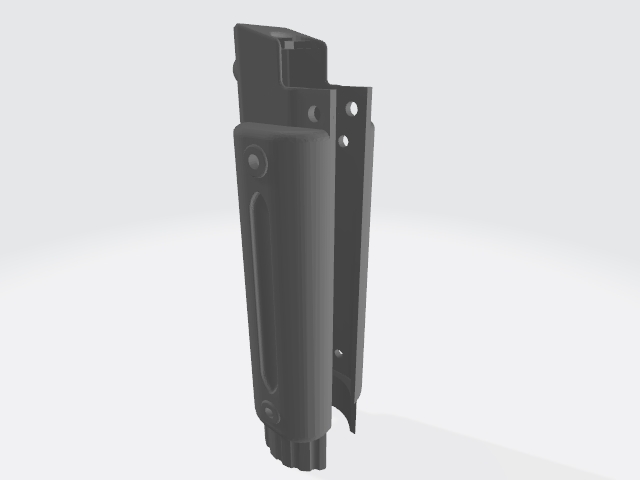 Free 3D file mp5 with rails handrail・3D printer design to download・Cults