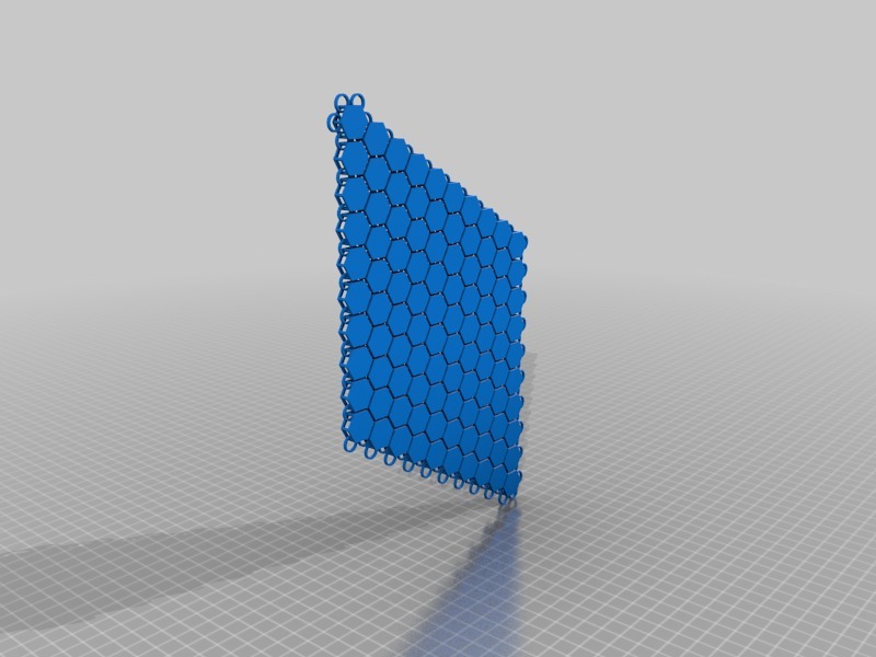 Free 3D file Hexagon Fabric・3D printing idea to download・Cults