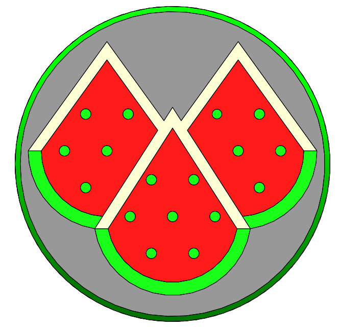 Archivo 3D gratis sandía・Modelo para descargar y imprimir en 3D・Cults