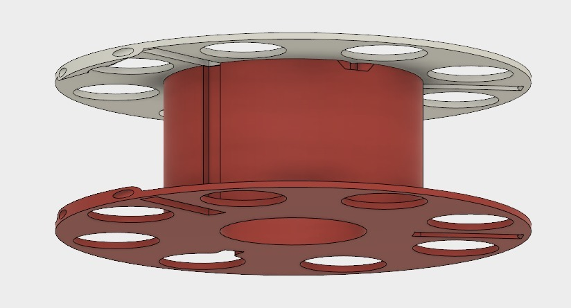Free 3D file Mini Master Spool 🧞‍♂️・Template to download and 3D print・Cults