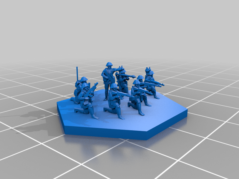 Free 3D file New infantry squads (8mm) 🆕・Design to download and 3D ...