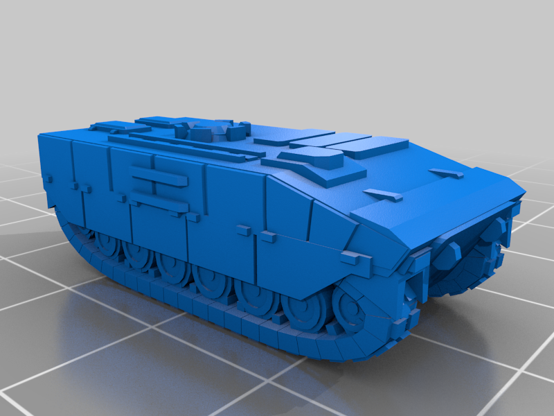 Free 3D file 25ton tracked APC/IFV body 🎲・3D printer design to download ...