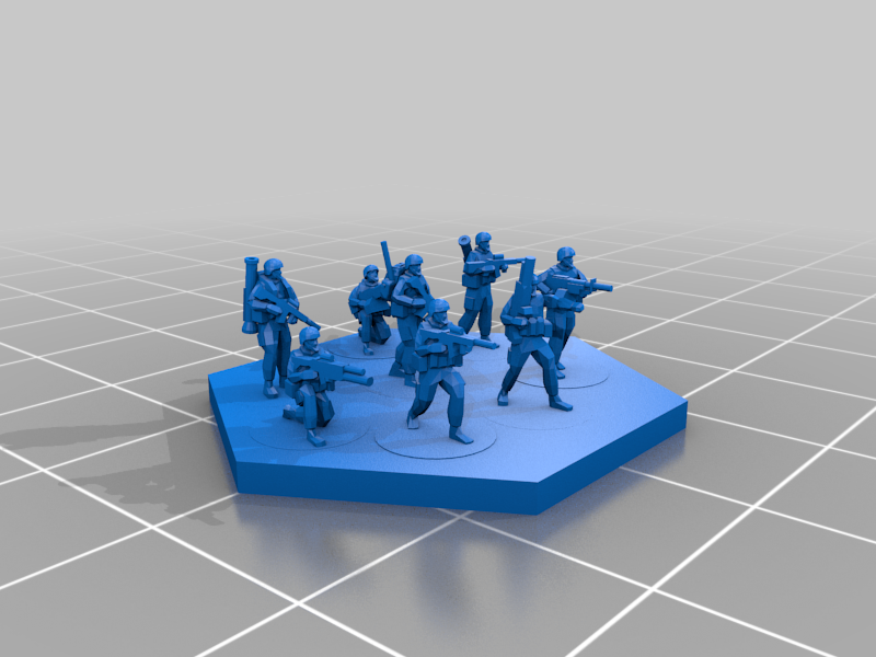 Free 3D file New infantry squads (8mm) 🆕・Design to download and 3D ...